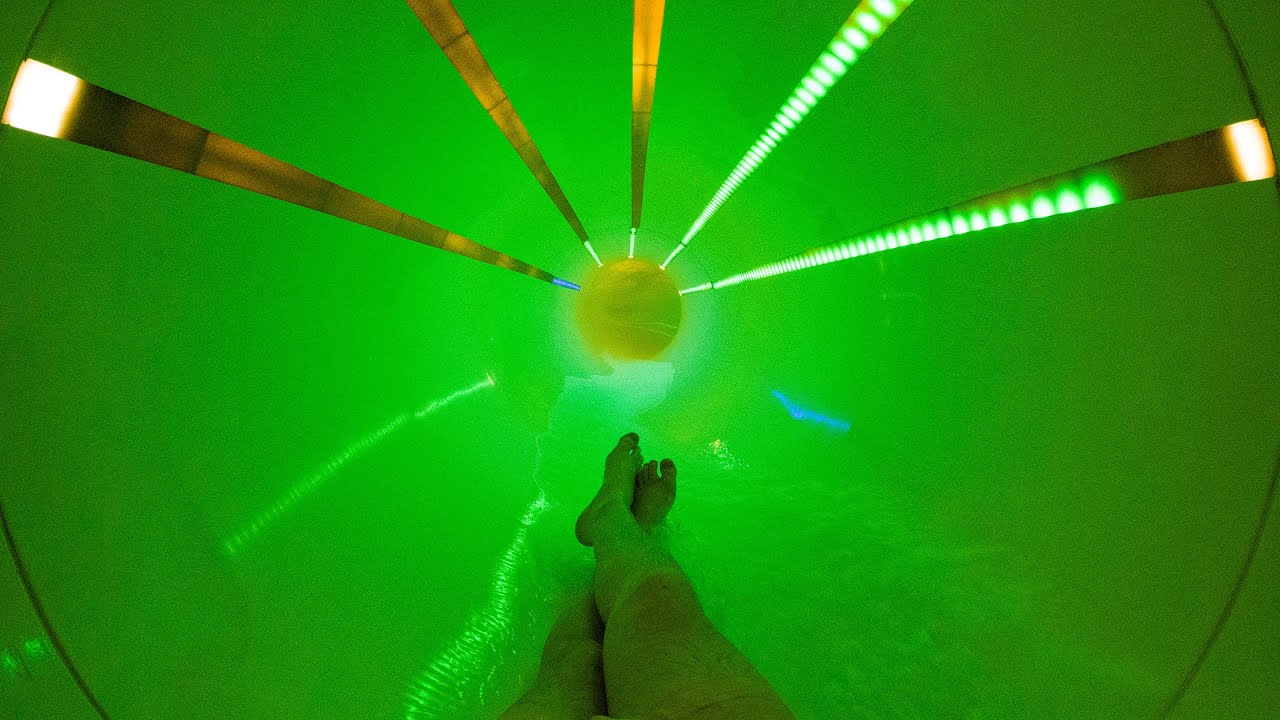 Multimedia Water Slide at AquaStar Indoor Water Park - YouTube