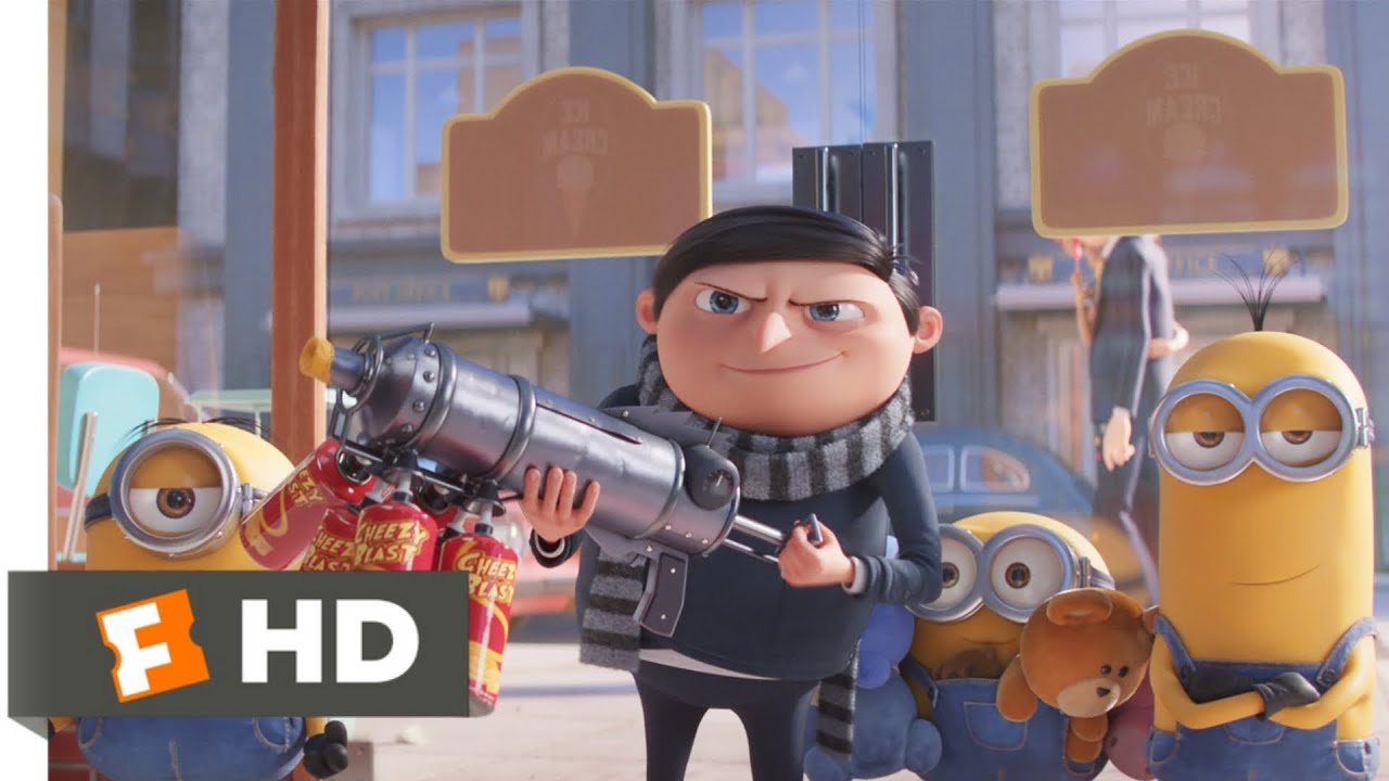 Minions: The Rise of Gru (2022) - Fart Bombs Tickets & Ice Cream Scene ...