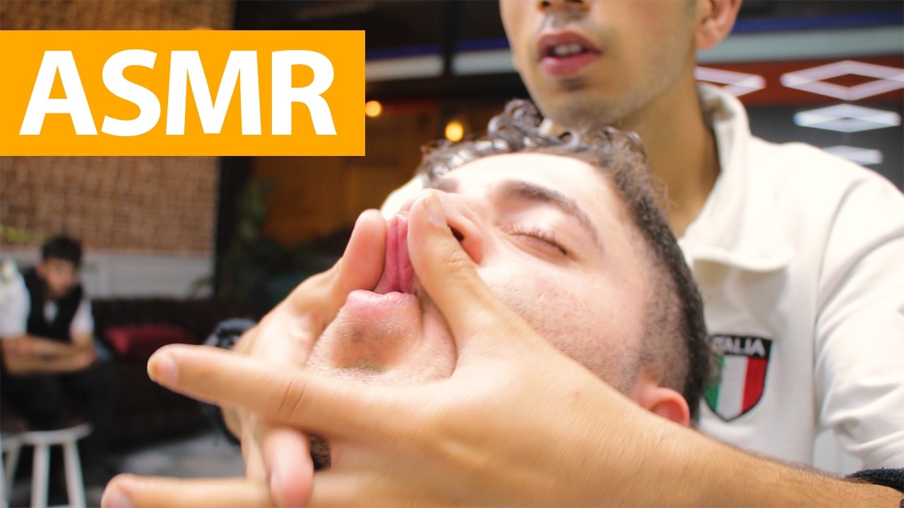 ASMR | Young Barber Did An Amazing ASMR SLEEP MASSAGE In Turkish Barber ...