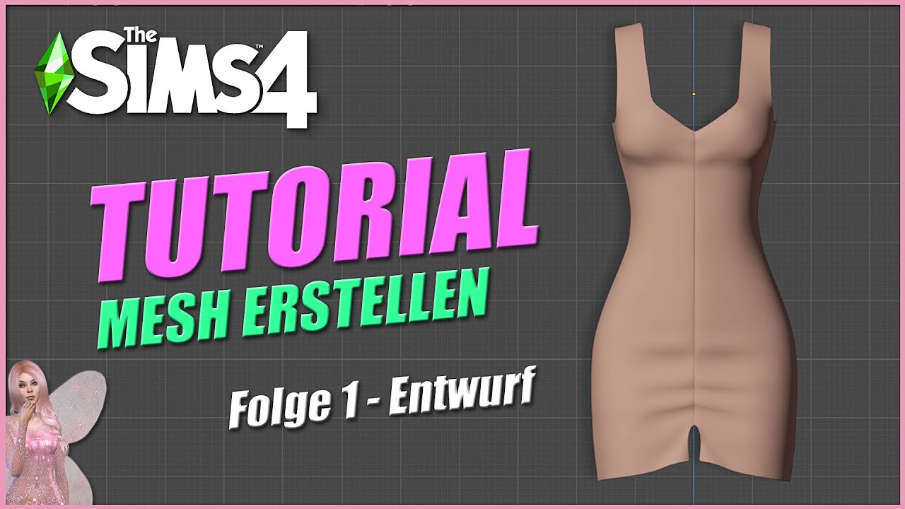 Sims 4 - Tutorial: Mesh erstellen - Folge 1 - YouTube
