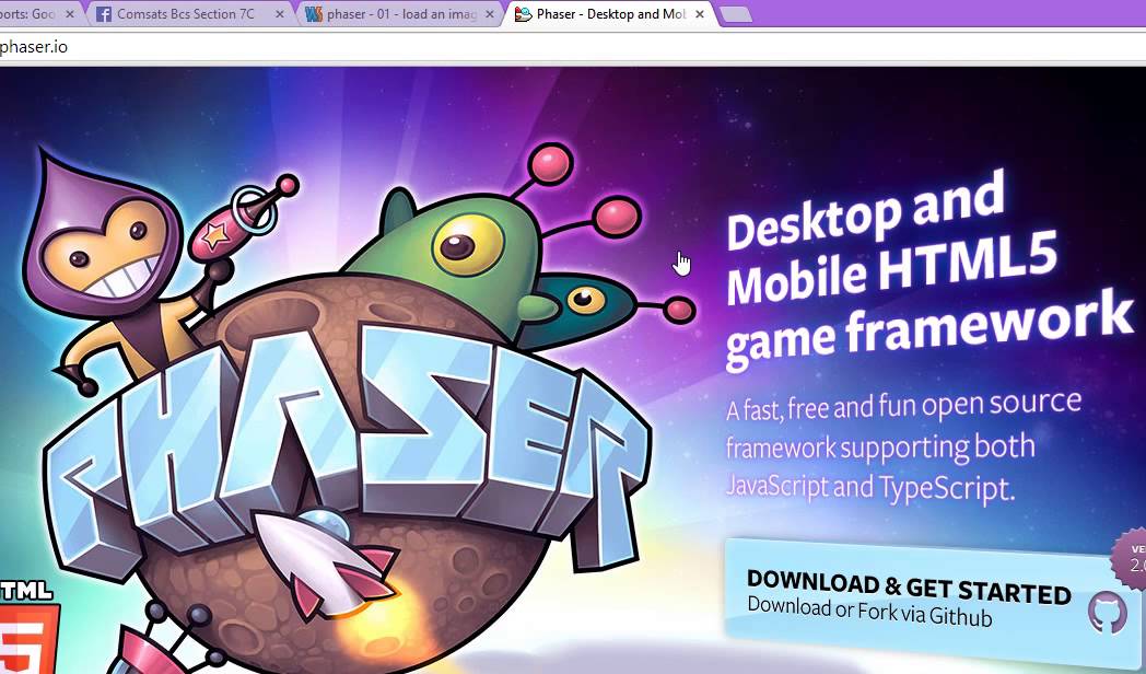 Phaser 2D Game Tutorial 1 introduction to Phaser - YouTube