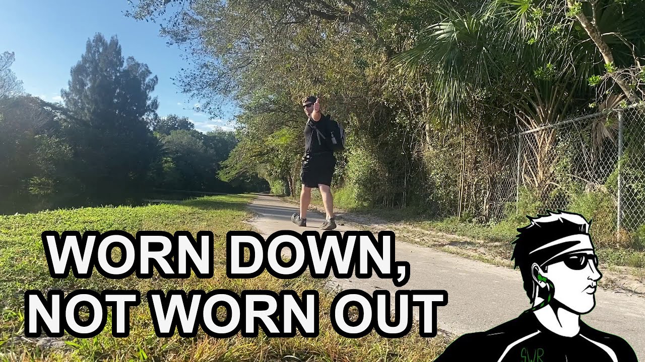 Worn Down, Not Worn Out - Concrete Vlog 005 - The Sidewalk Runner - YouTube