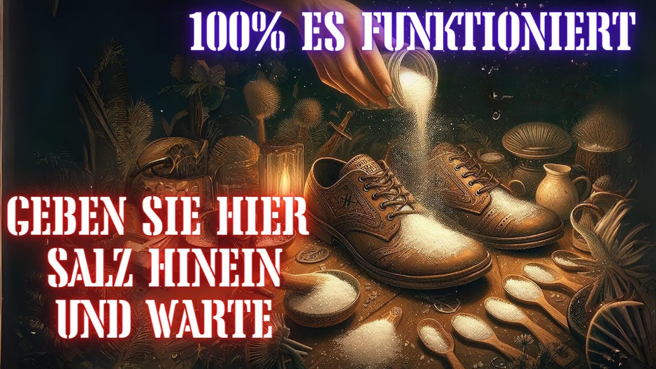 Streue Salz auf deine Schuhe, bevor du rausgehst, und sieh, was ...