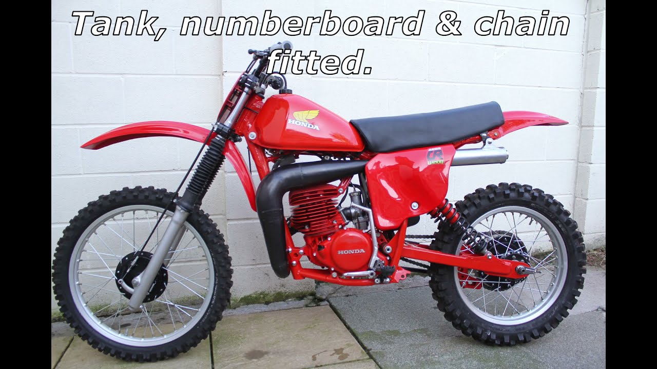 Honda Red Rocket CR250 Elsinor Rebuild - YouTube