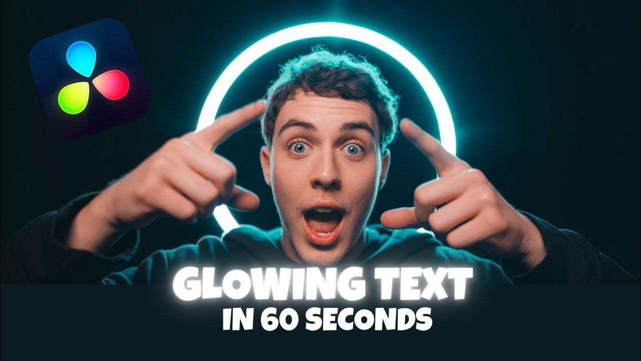 How to Add Glow to Text in DaVinci Resolve (Quick & Easy!) - YouTube