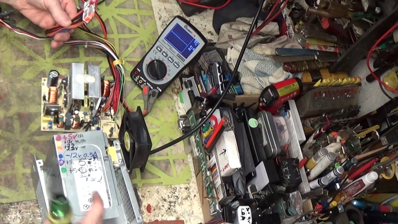 Atx psu repair - YouTube