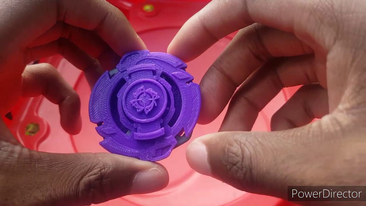 3D printed beyblade showcase! The future meets the past! - YouTube
