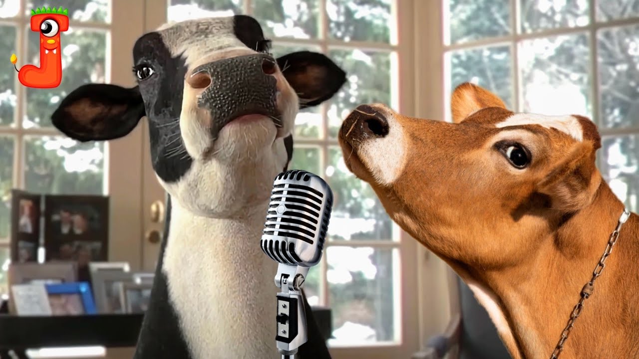 Funny Cow Dance 2│ Cow Videos & Cow song 2024 | Cow dance mix | funny ...