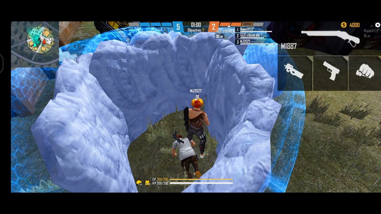 3vs3 custom Mach free fire - YouTube