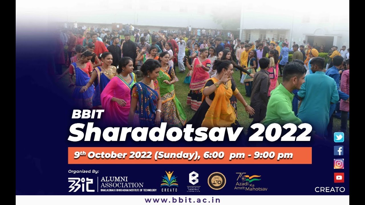 Glimpse of Sharadotsav 2022 | BBIT - YouTube