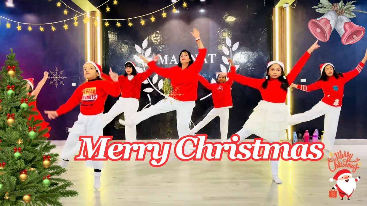 Merry Christmas Santa Claus 🎄🎅 2024 | Dance by Little Girls and Boys ...