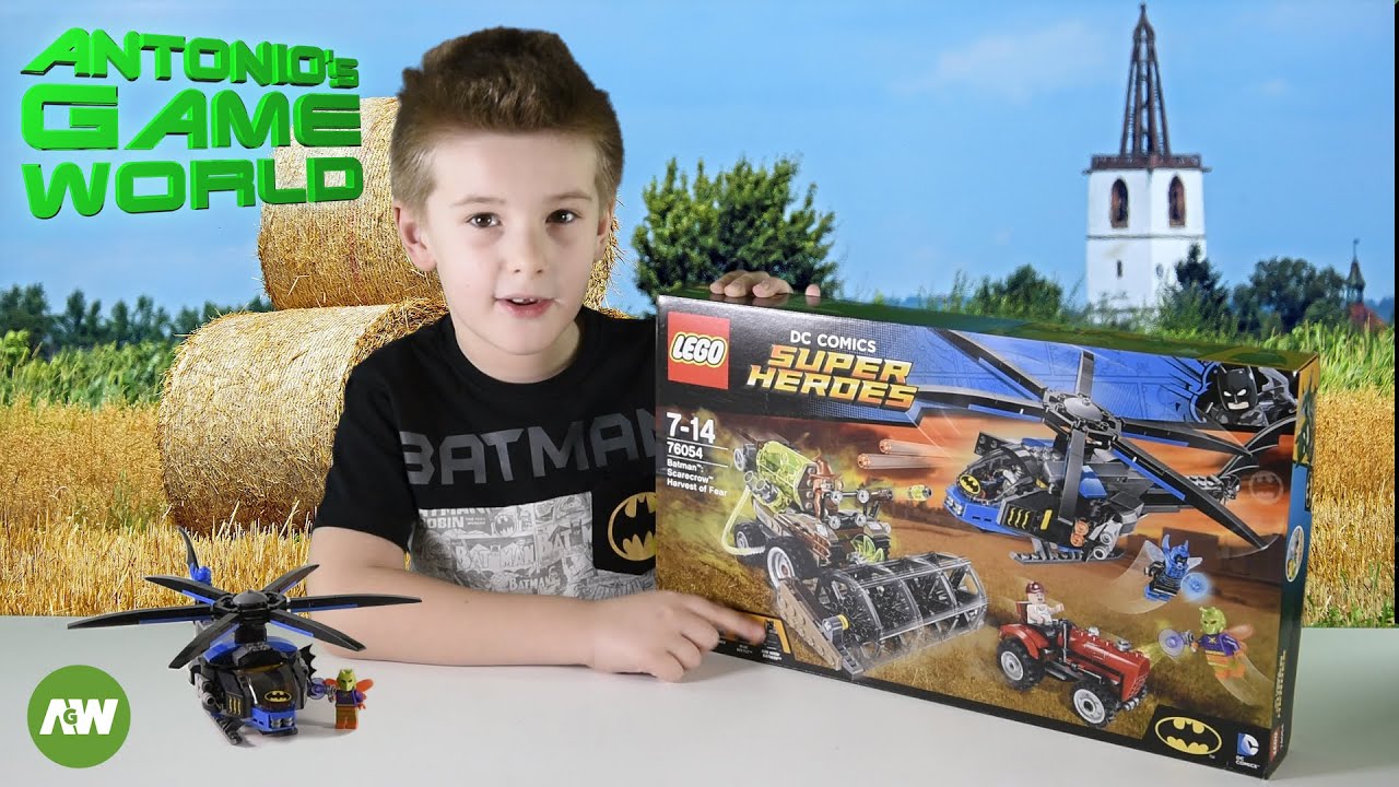 Lego 76054 review Batman SCARECROW Harvest of Fear - YouTube