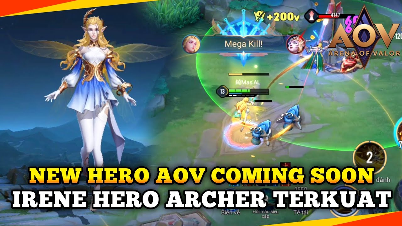 AOV New Upcoming Hero - Erin AOV New Hero - Arena of Valor • Liên Quân ...