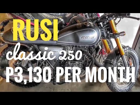 Rusi classic 250 + review specs + cash price and monthly instalment ...
