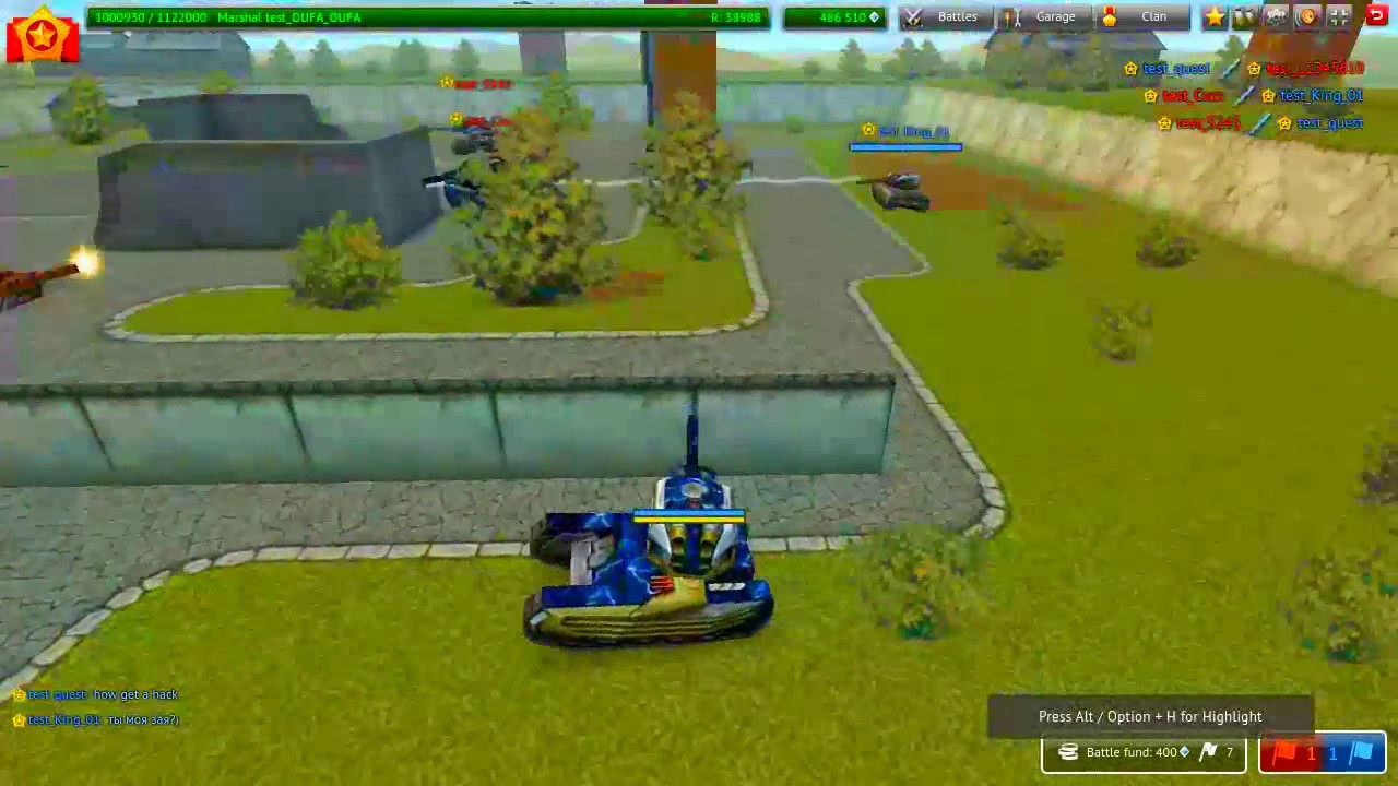 Test tanki Sandbox XP - YouTube