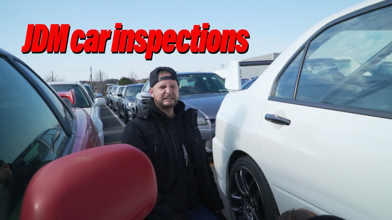 Inspecting more cars at JDM auction! - YouTube