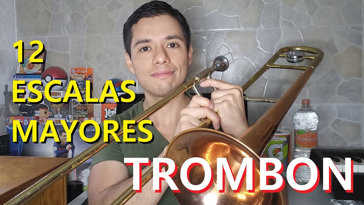 TROMBÓN... Aprende las ESCALAS MAYORES - YouTube