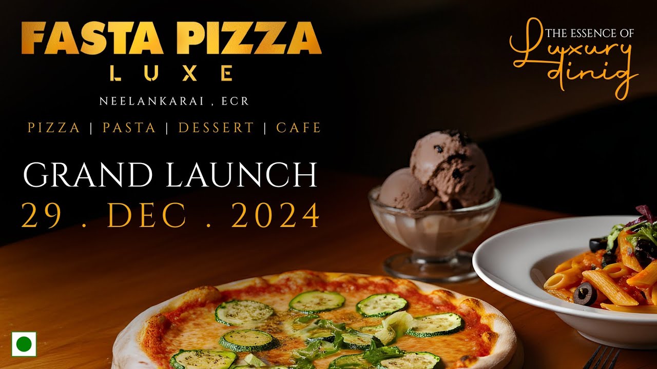 Fasta pizza luxe | Unit of @fastapizzaa | Grand Launch - YouTube