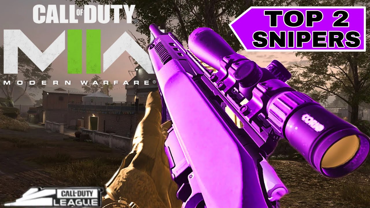 The TOP 2 SNIPER loadouts in CDL Moshpit(SPX80 & LA-B) | CoD MW2 - YouTube