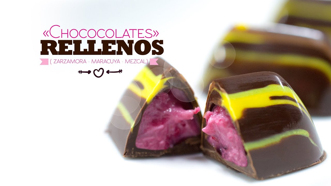 Chocolates Rellenos - YouTube