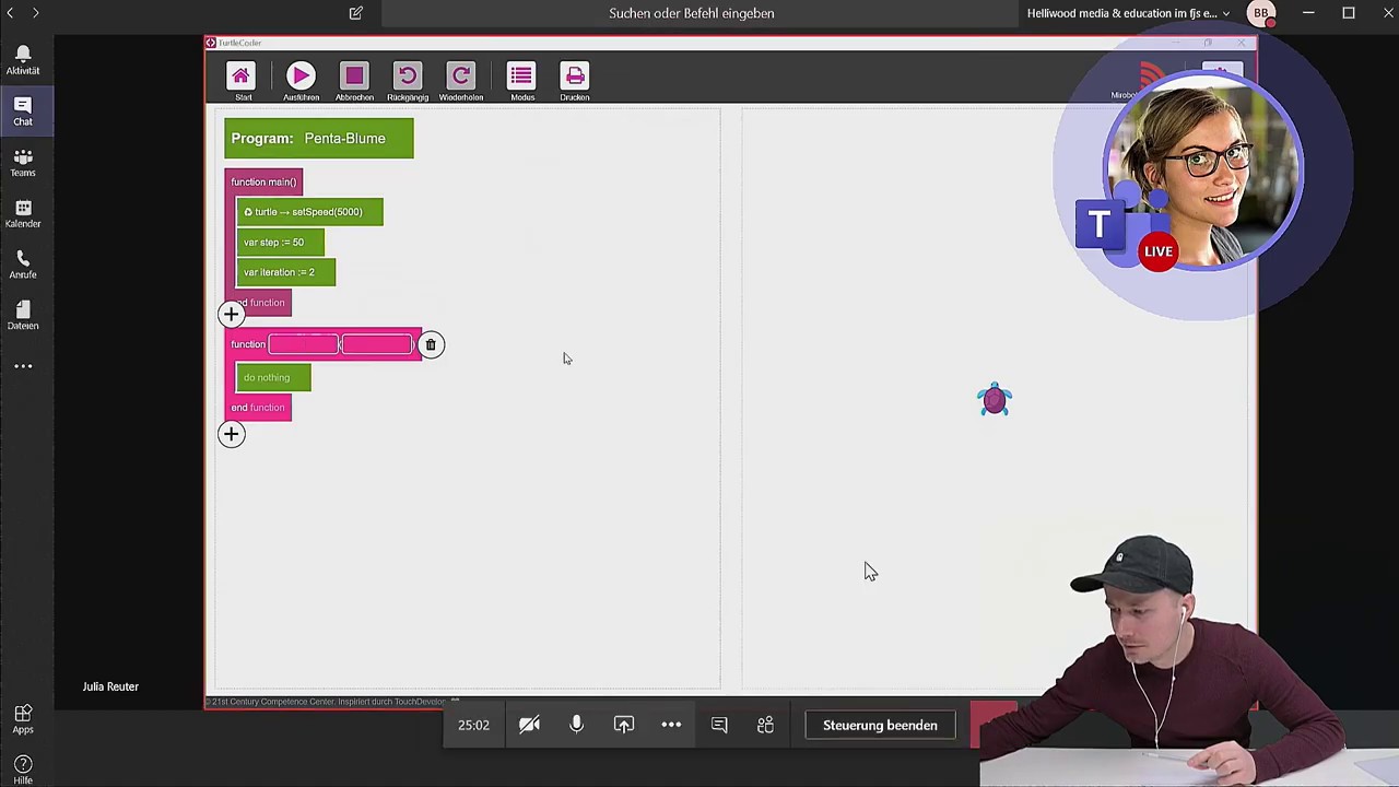 Programmieren mit dem TurtleCoder | Teil 8: Sonderformat: Fraktale ...