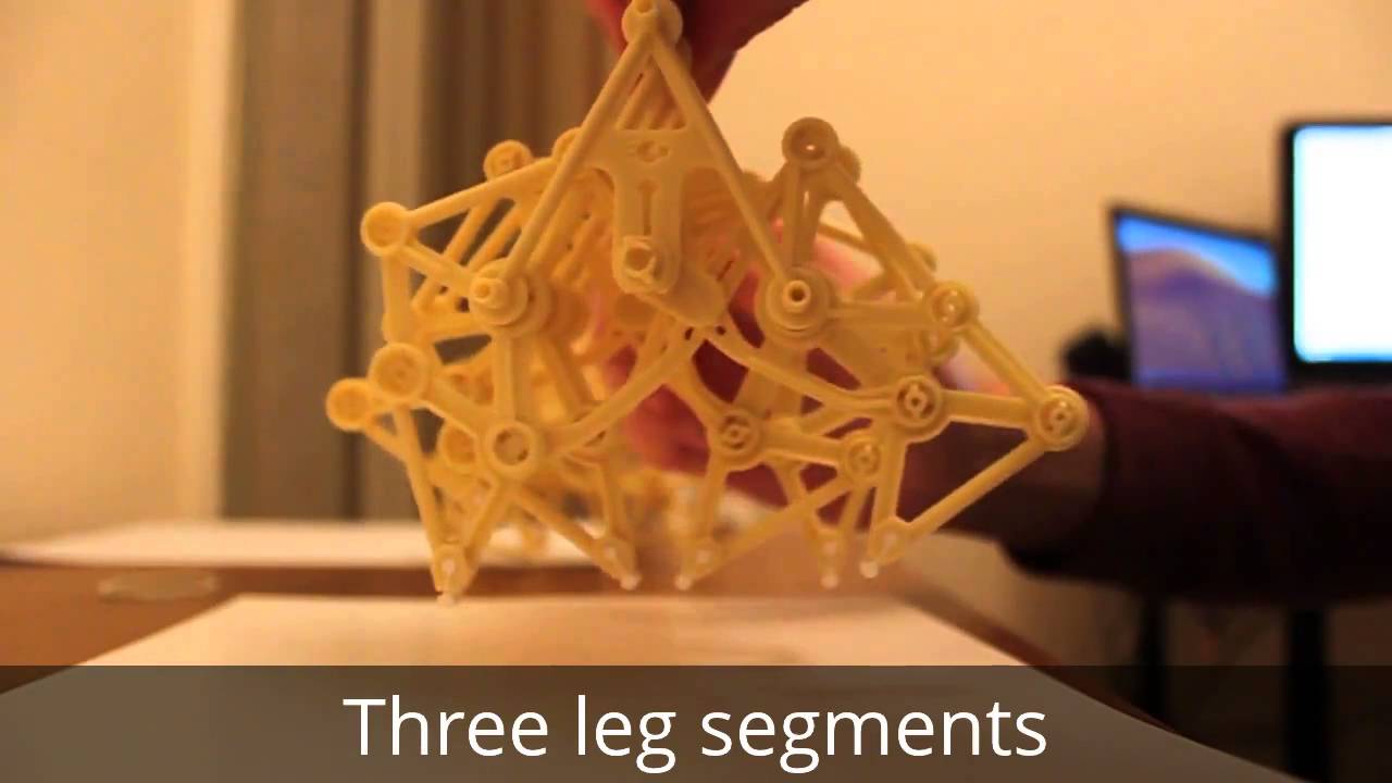 Strandbeest Model - YouTube