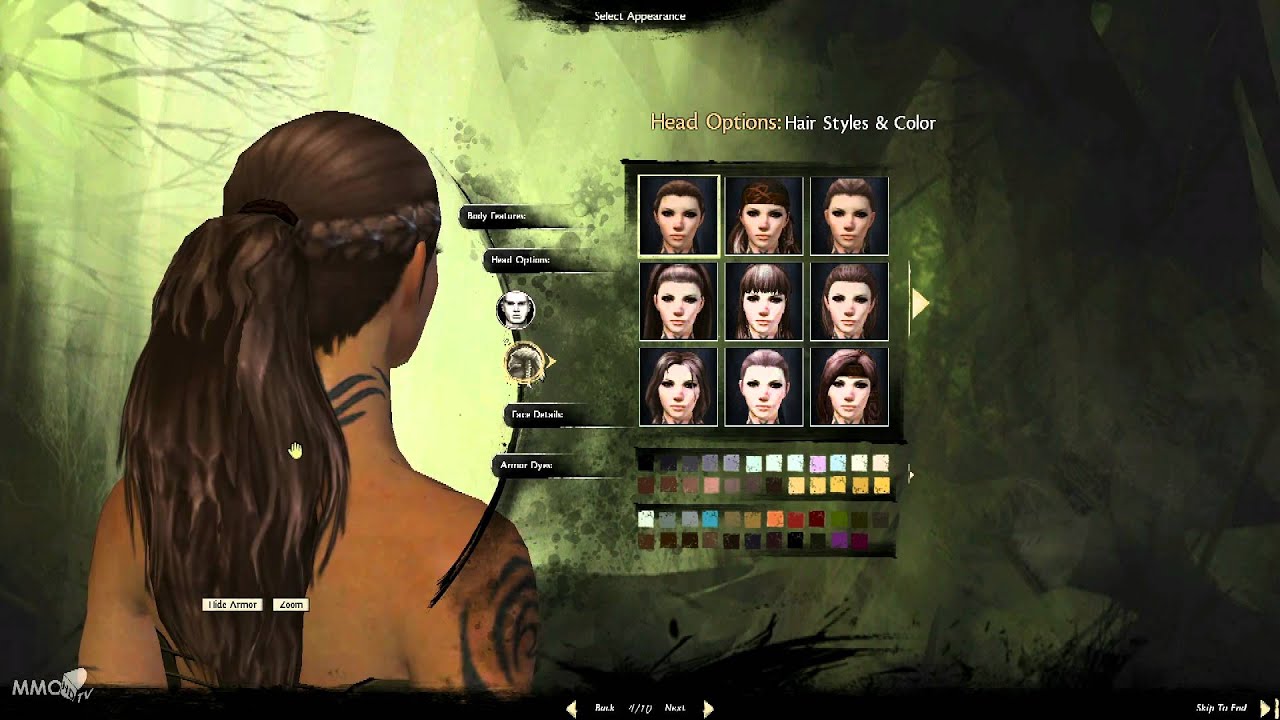 Guild Wars 2 Character Creation Norn female Ranger - MMO HD TV (1080p ...