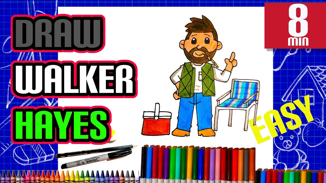 How to draw Walker Hayes, Fancy Like! - YouTube