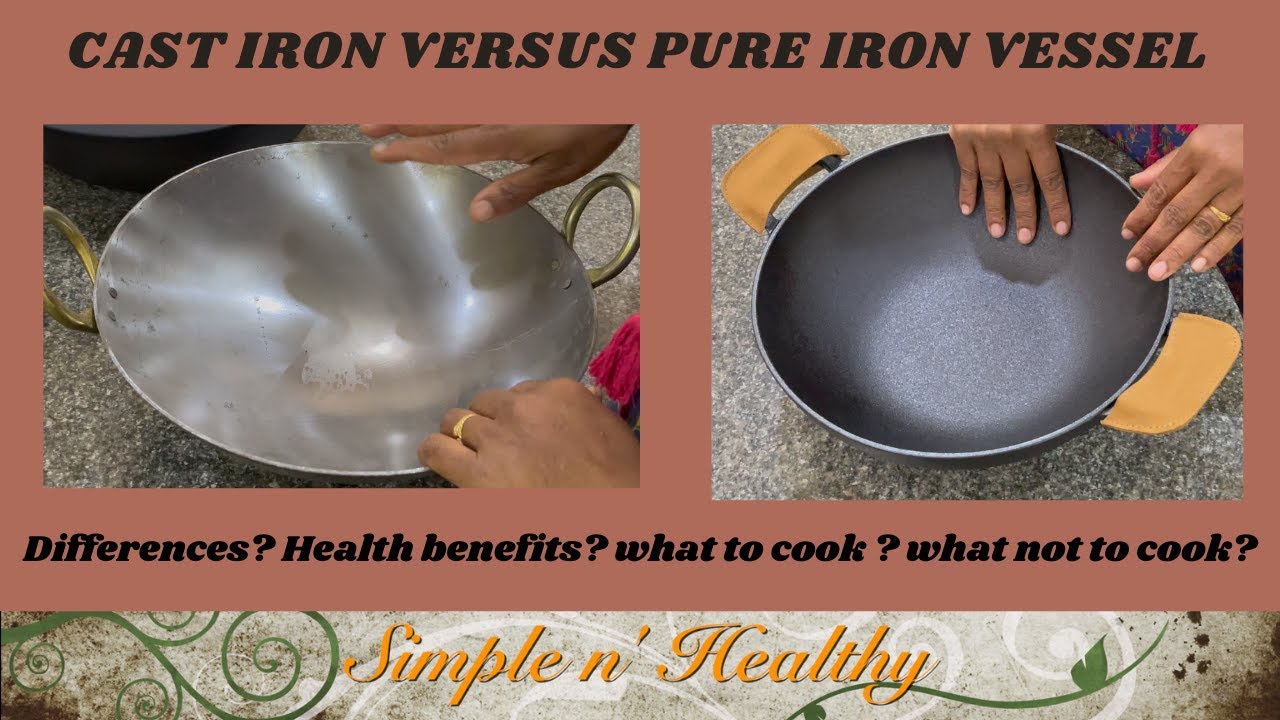 Cast iron versus Pure iron/ Difference between pure and cast iron ...