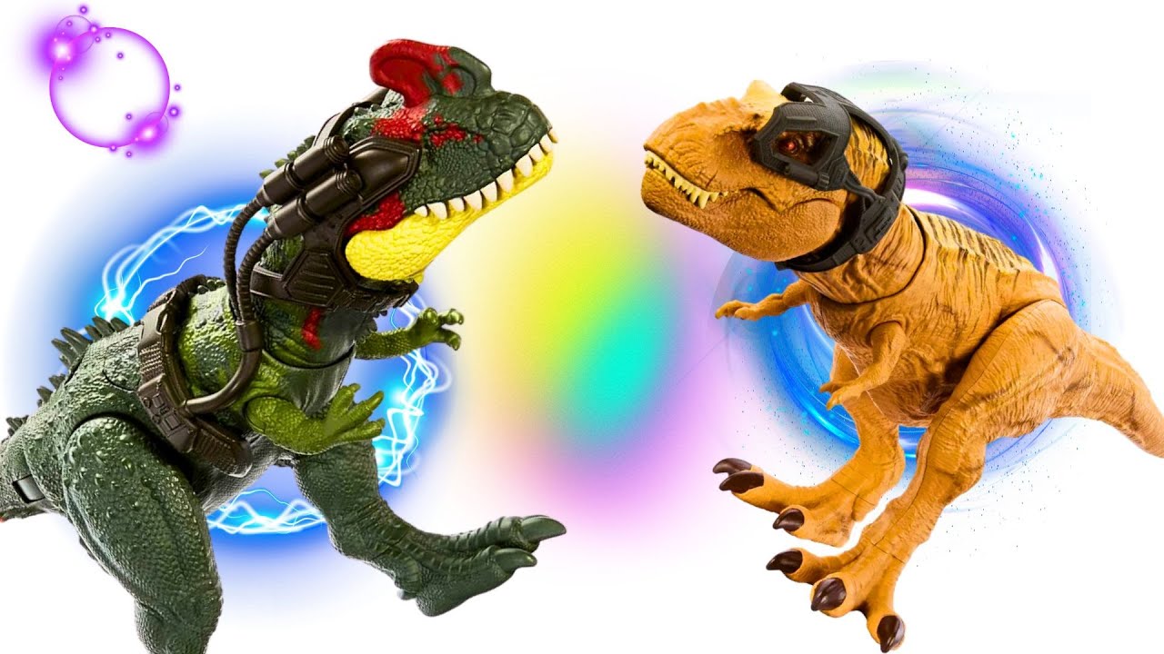 Ultimate Dinosaur Collection Jura: Therizinosaurus, TRex, IRex ...