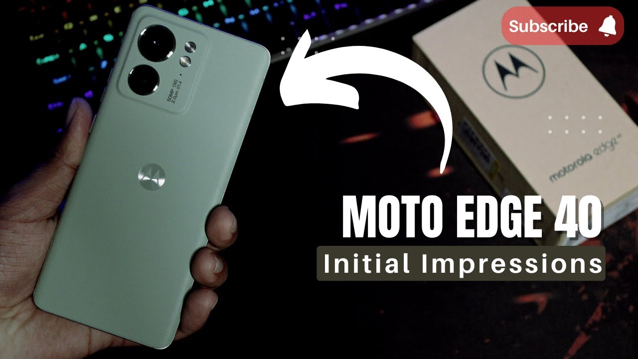 Motorola Edge 40 - This Phone Has Amazing Design - YouTube
