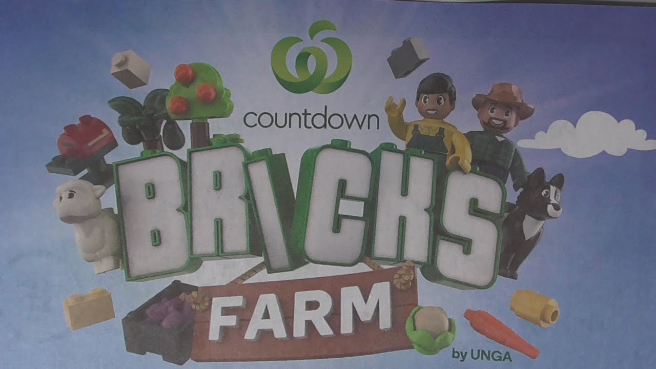 countdown BRICK farm sets! - YouTube
