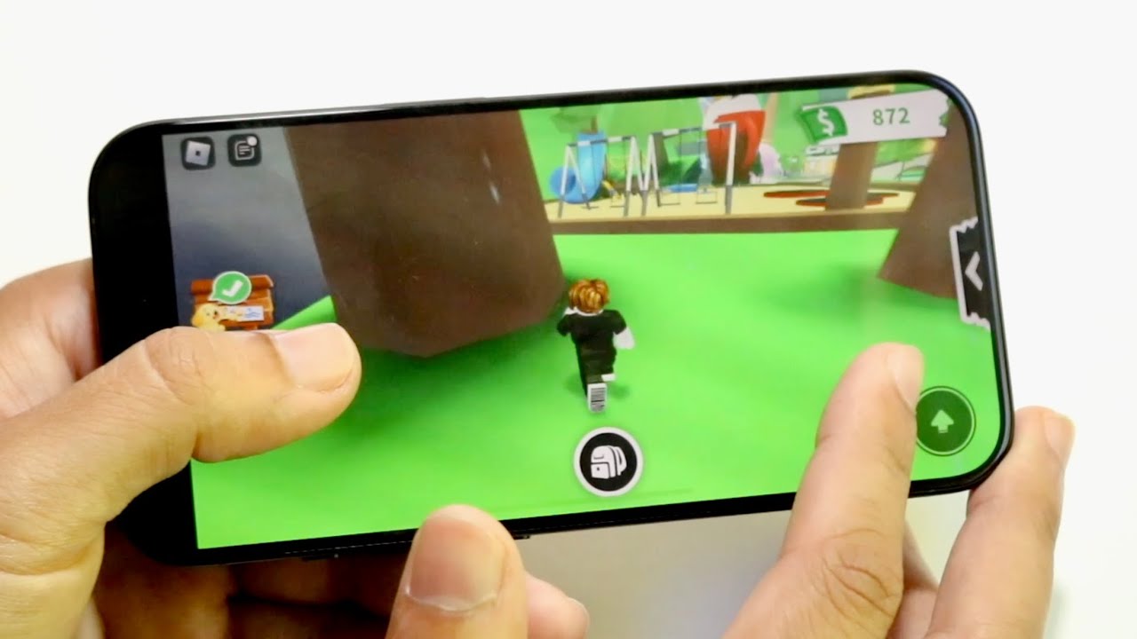 Roblox On iPhone 15 Pro! (Gameplay) - YouTube