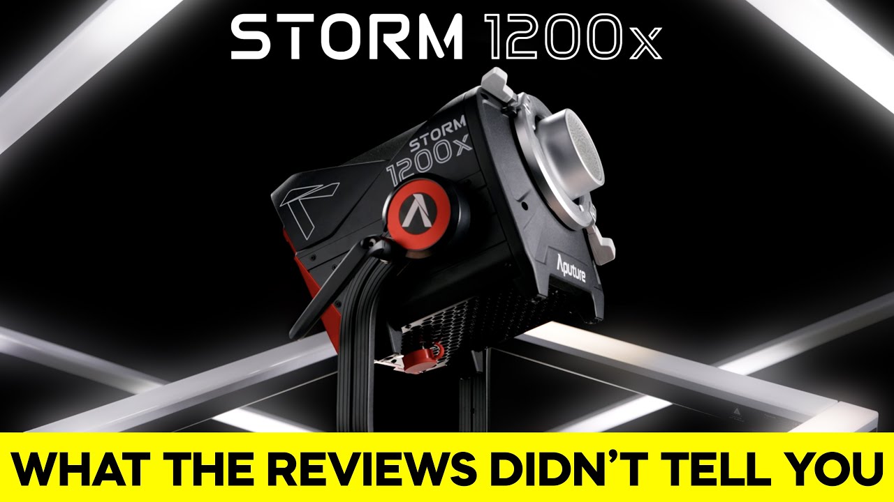 Aputure STORM 1200X | What the reviews didn't tell you... - YouTube