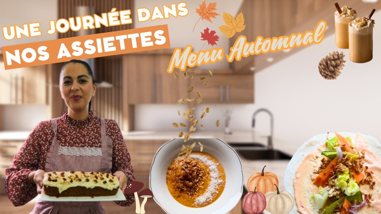 🥕UNE JOURNÉE DANS MON ASSIETTE/ MENU COMPLET RAPIDE, GOURMAND ...