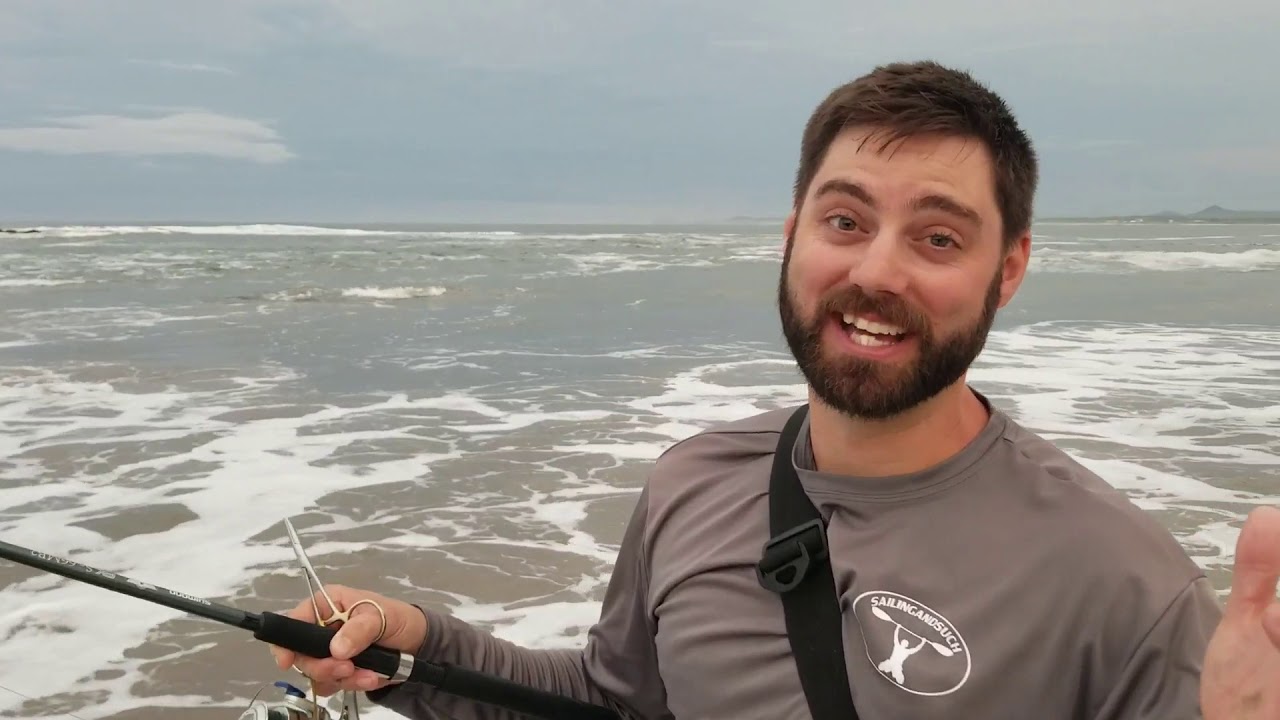 Surf Fishing Mazatlan Mexico! (Using Bass Rods) - YouTube
