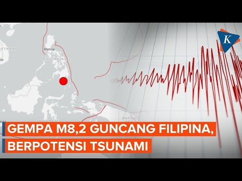 Gempa M 8,2 Guncang Filipina, Ancaman Tsunami Langsung Dikeluarkan