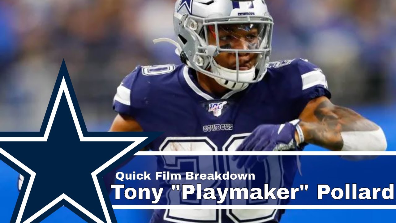 Tony "The Playmaker" Pollard Dallas Cowboys vs Detroit Lions Week 11 ...