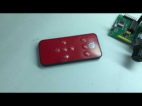 IR Remote Controlled Motorized Potentiometer Arduino Compatible Project - YouTube