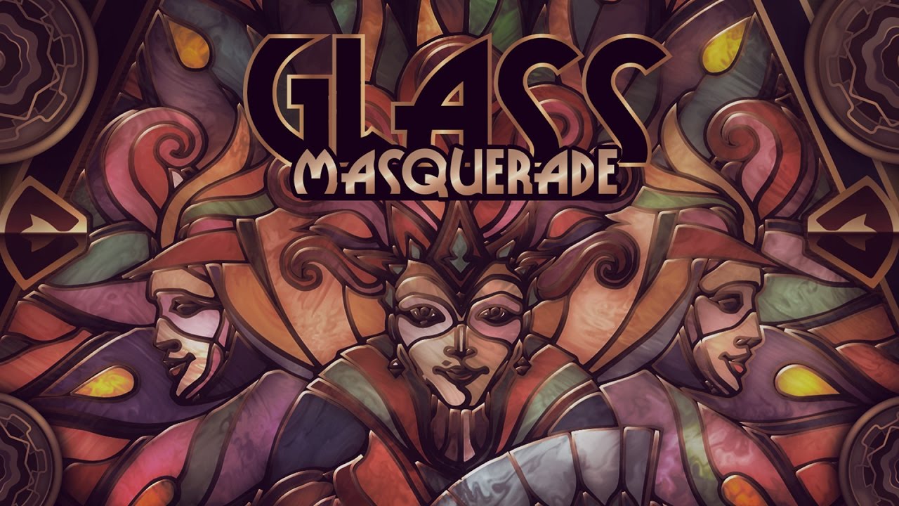 PUTTING TOGETHER STAINED GLASS ART | Let's Play: Glass Masquerade - YouTube