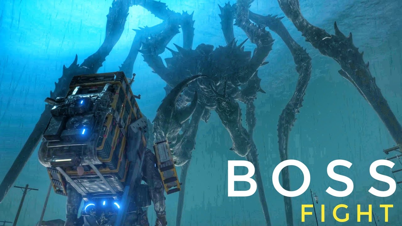 DEATH STRANDING 2: ON THE BEACH | Enormous BT BOSS Fight Gameplay ...