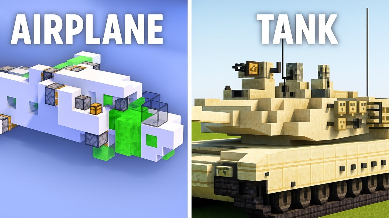 TOP 2 Redstone Vehicles! [Minecraft] | Draco Craft - YouTube