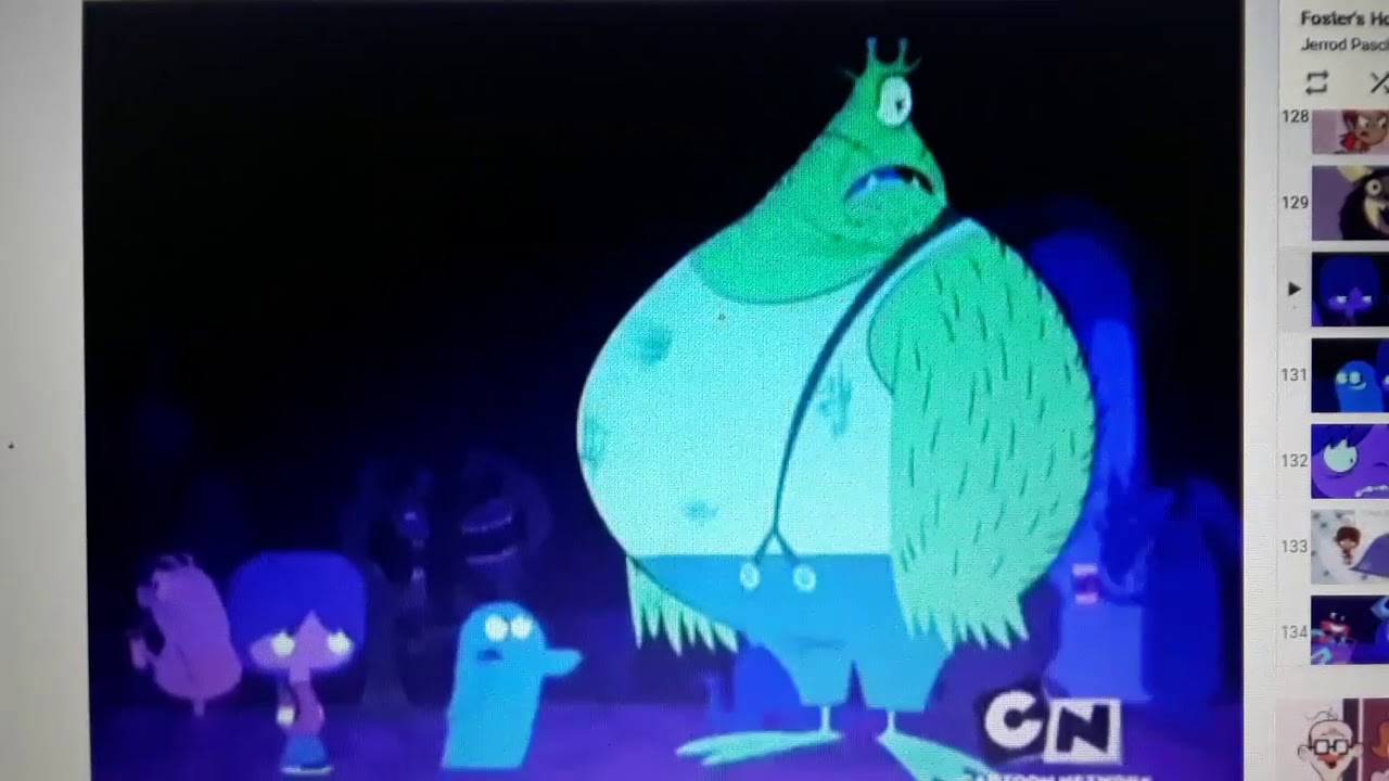 Fosters home for imaginary friends one eye cy says yeah boss - YouTube