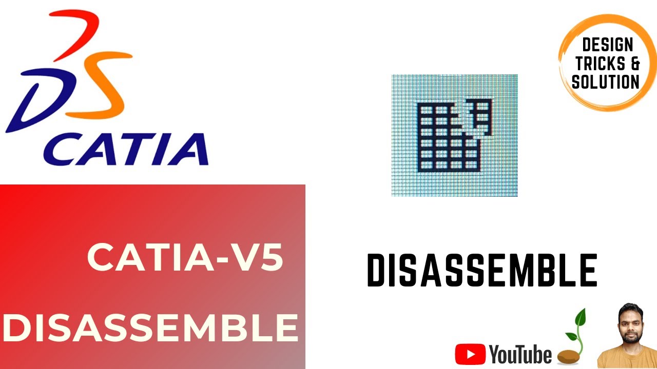 CatiaV5-Disassemble | CatiaV5 Disassemble Command | How to Use ...
