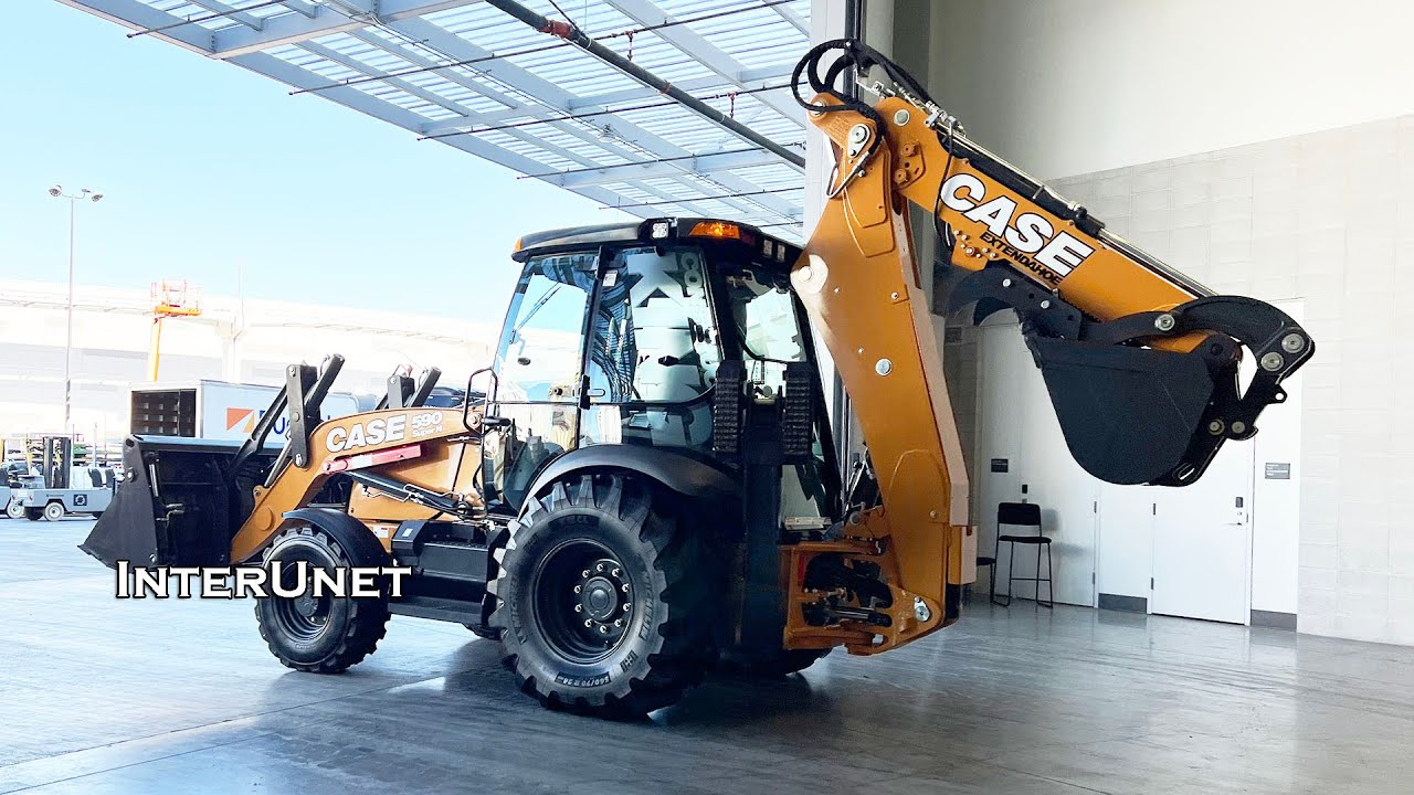 CASE Machines Leaving CONEXPO - YouTube
