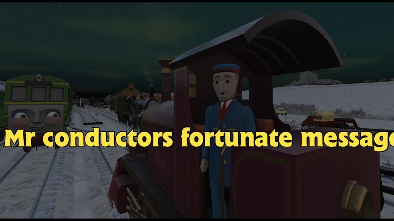 Mr. conductors fortunate message - YouTube