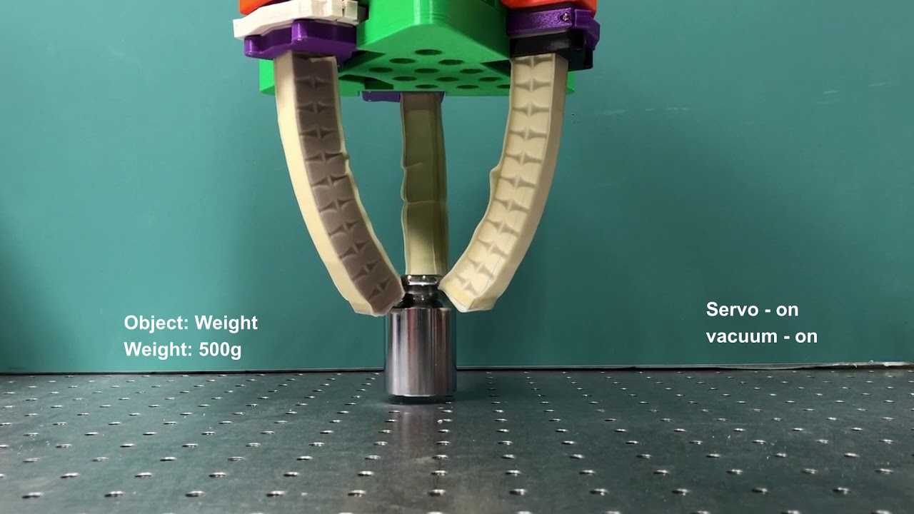 Adaptive Robotic Gripper with a Variable Stiffness Based on Layer ...