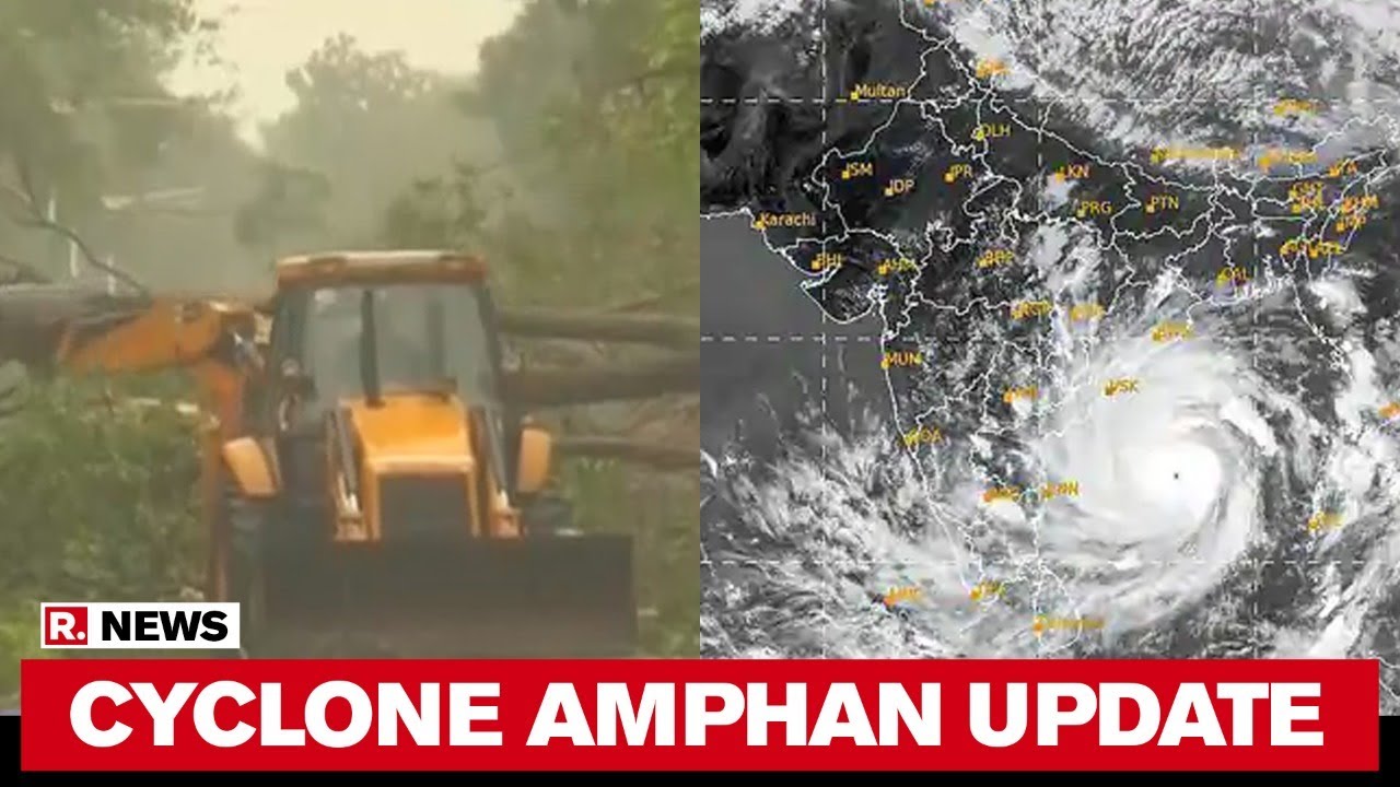 Cyclone Amphan Makes Landfall, Moves Towards North East - YouTube