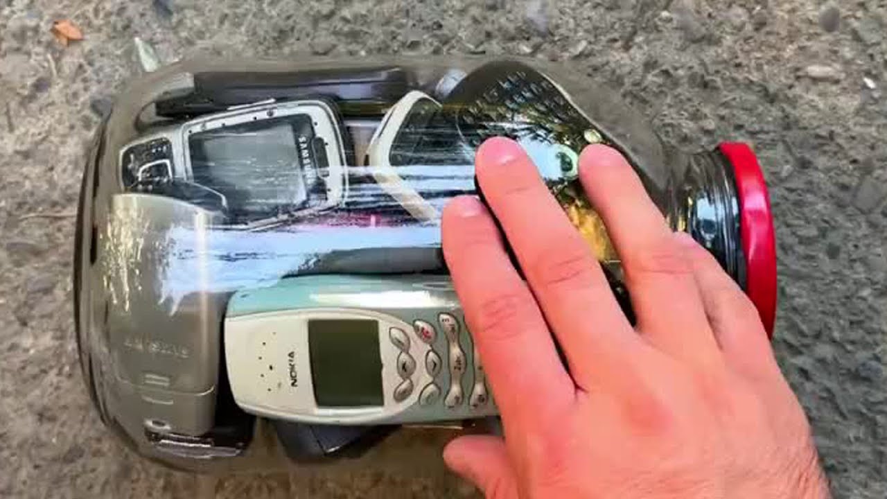 Crushing Glass Bottles | Breaking Glass Bottles & Balloon Drops 🍾🔥 ...