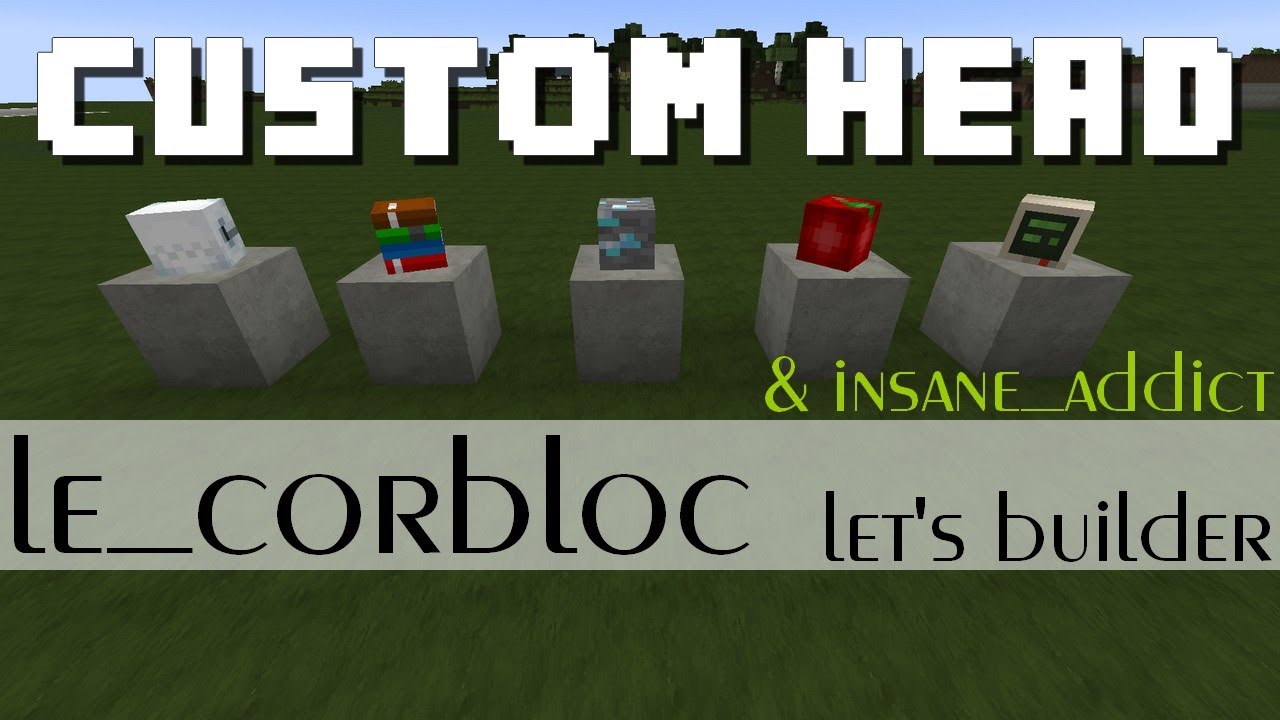 Minecraft - Custom Heads - YouTube